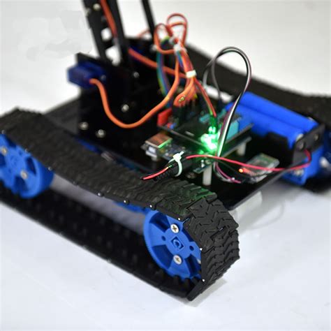 Diy Arduino Steam Programmable Smart Rc Robot Car Arm Tank Educational Kit