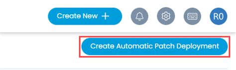 Create Automatic Patch Deployment ServiceOps