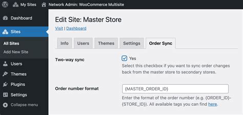 Woocommerce Multisite Order Sync