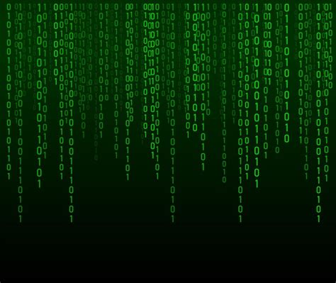 Premium Vector Matrix Background Cyber Security With Binary Code