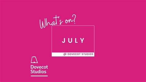 Dovecot Studios Whats On
