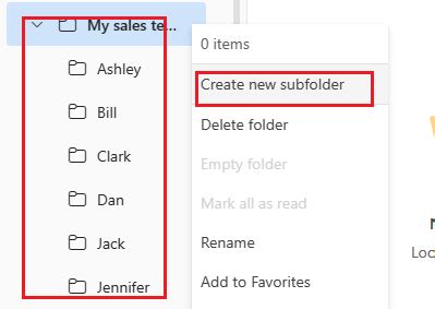 Outlook Online Outlook Online Creating Folders View Contents Of Subfolder In Parent
