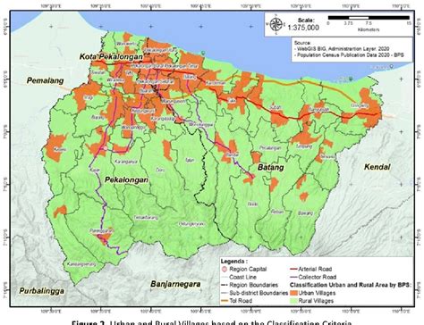 Figure 2 From Determination Of Urban Sprawl Phenomenon In Pekalongan City And Its Surrounding