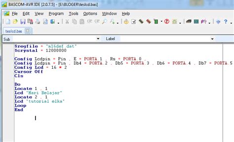 Cara Mudah Menampilkan Tulisan Di Lcd X Tutorial Elektronika Cafe