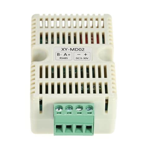 Transmisor De Temperatura Y Humedad Rs485 Sensor De Temperatura Modbus Tru Sensores De