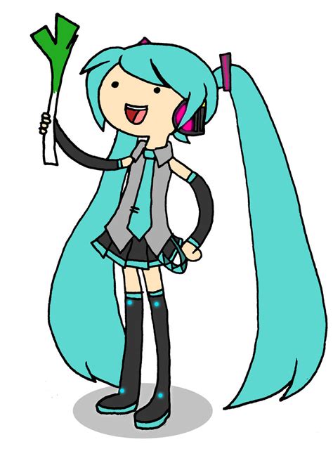 Adventure Time Miku By Jen Den On Deviantart
