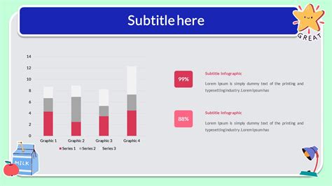 Language Expression And Writing Illustration Template Google Slide And PowerPoint Template