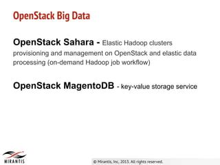 ManetoDB Key Value storage BigData in Open Stack Сергей Ковалев Илья Свиридов PDF