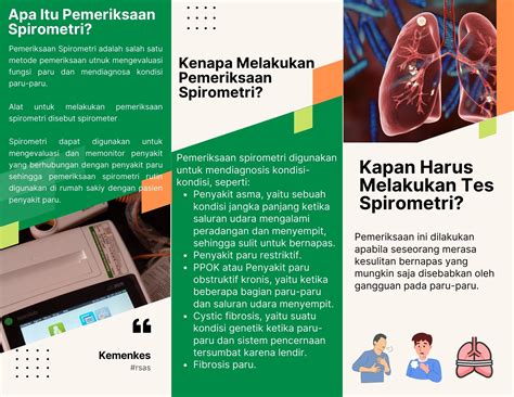 Cek Kesehatan Paru Dengan Spirometri Rsu Asy Syifa Sambi