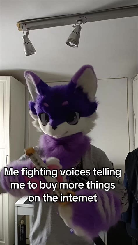 Am I The Only One Xd Furry Fyp Meme Fursuit Kemonofursuit Tiktok