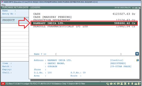 How To Convert Purchase Challan Into Purchase Return In Marg Software