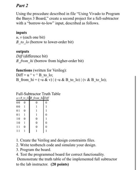 Solved Part 2 Using The Procedure Described In File Using Chegg Com