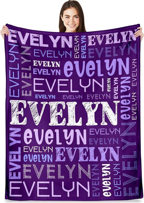 Custom Throw Blanket Personalized Soft Flannel Fleece Throw Blanket With Name Ts