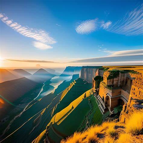 Premium AI Image Generative Landscape Artificial Intelligence
