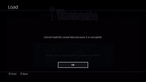 So My World Data Got Corrupted Is There Anything I Can Do About It Ps4 R Terraria