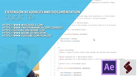 Extension Quicktip Extension Resources And Documentation Youtube