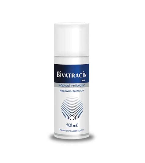 Bivatracin Topical Antibiotic Powder Spray 150ml Wealzin