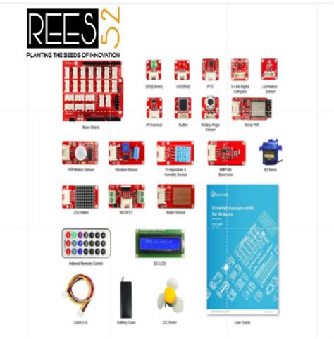 Crowtail Advanced Kit For Arduino V20 Programming Leaning Kit With 22