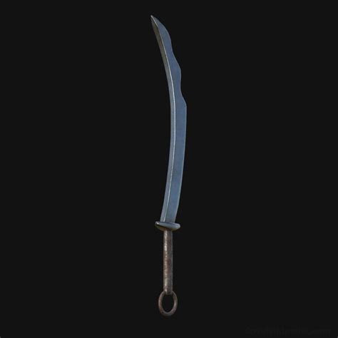 Quantum Quicksilver Swift 3d Model Sword For Digital Speedsters