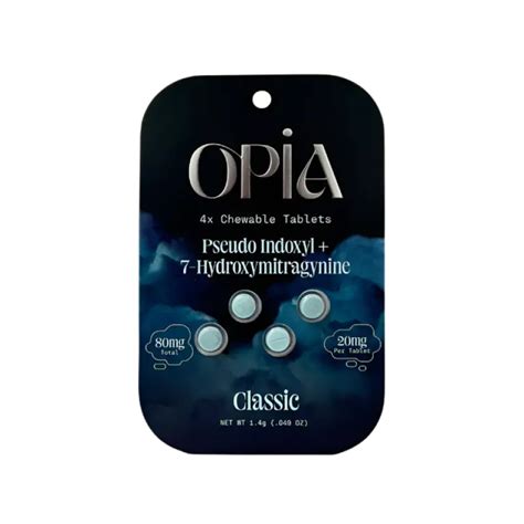 Opia 7oh Chewable Tablets Classic 20mg For Pain Relief