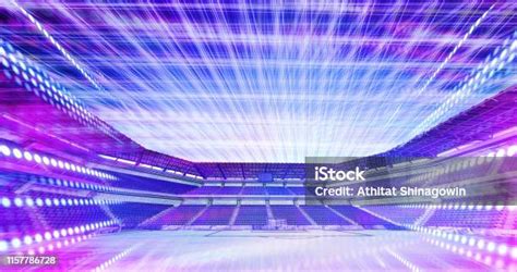 E스포츠 경기장 배경 3d 렌더링과 미래 그래픽 스타디움에 대한 스톡 사진 및 기타 이미지 스타디움 초현대적 추상적인 Istock