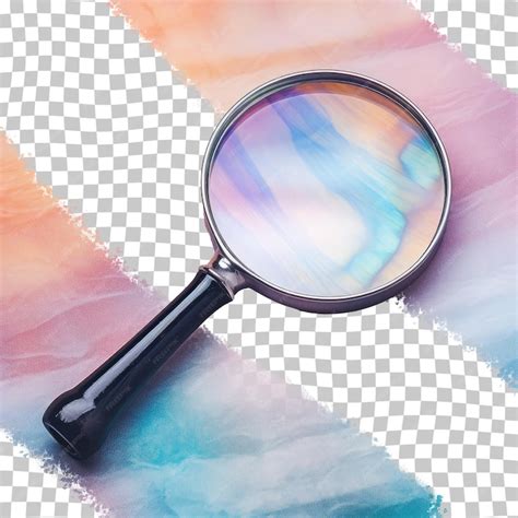 Premium Psd Inspect With A Professional Vintage Magnifying Glass Lens