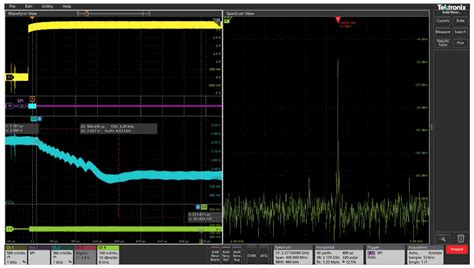 Spectrum View A New Approach To Frequency Domain Analysis On Oscilloscopes Tektronix