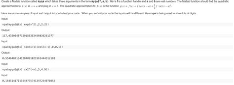 Solved Please Help With This Matlab Function Thank You In Chegg
