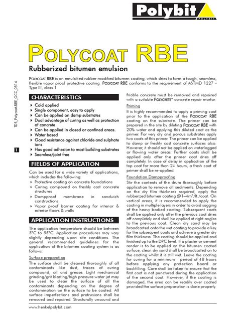 Polycoat Rbe Industries Manmade Materials