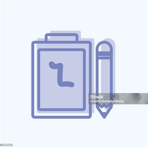 아이콘 메모장 웹 인터페이스 기호에 적합합니다 두 가지 톤 스타일 편집 가능한 간단한 디자인 디자인 템플릿 벡터 간단한 기호