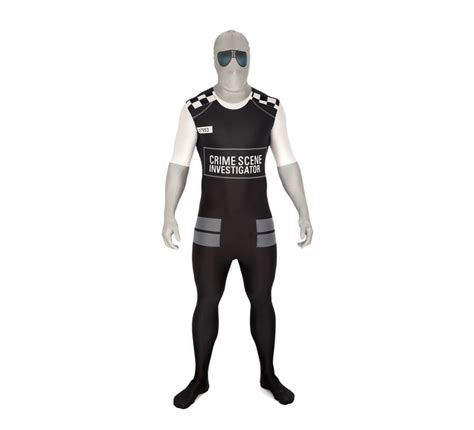Adult Csi Model Morphsuit Costume