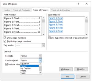 Dissertation Figure And Table List Tips And Examples