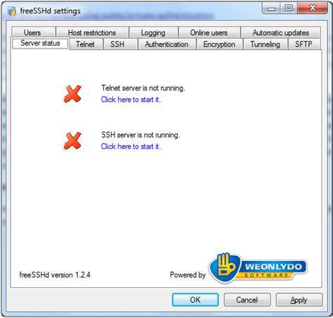 Windows SSH SFTP Server Shane Rutter Blog