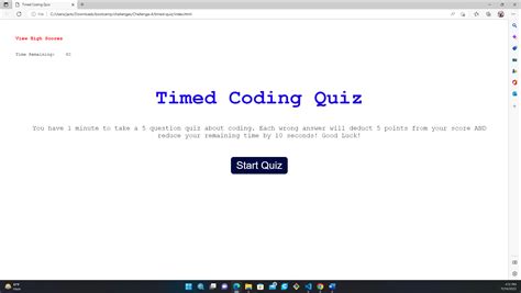 GitHub RayR124 Cheeky Coding Quiz