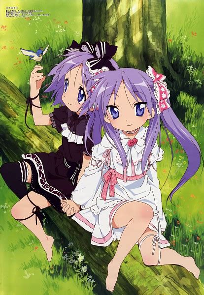 Hiiragi Twins Luckystar Mobile Wallpaper By Horiguchi Yukiko