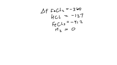SOLVED Calculate The Change In Enthalpy For The Following Reaction Using The Appropriate