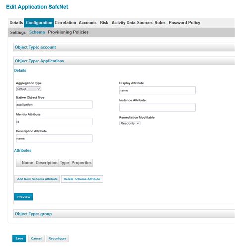 create and configure a web services application in sailpoint identityiq