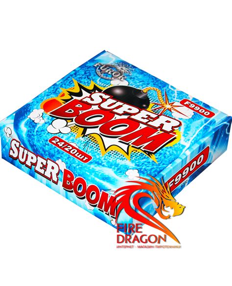 Петарды Super Boom F9900 1 ящик, в ящике: 24 пачки: лучшая цена в Киеве ...