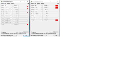 GPU Z Fury X Crossfire Bug With VDDC Reading On Second Card TechPowerUp Forums