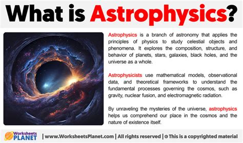 What Is Astrophysics Definition Of Astrophysics