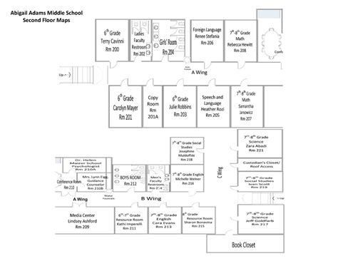 Abigail Adams Middle School Maps Fern Goldstein Author
