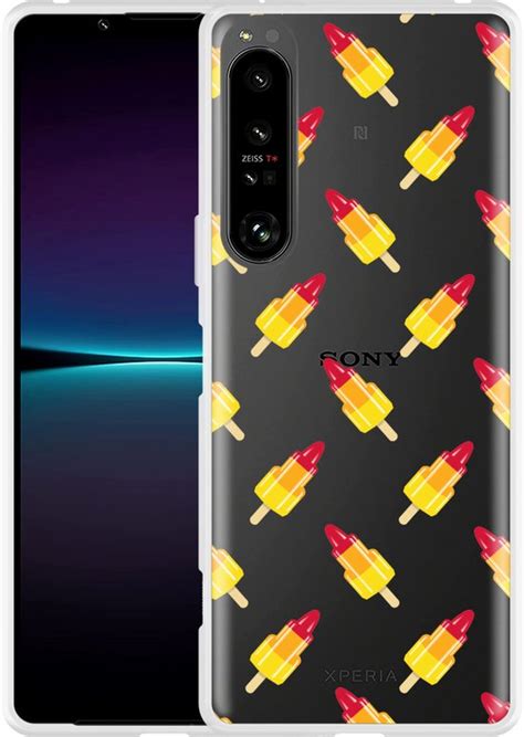Cazy Hoesje Geschikt Voor Sony Xperia 1 IV Raketjes Bol