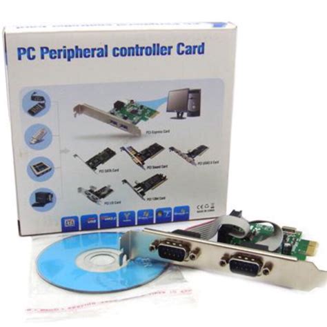 PCI E PCI Express To RS232 9pin 2 Port Converter Card Shopee Thailand