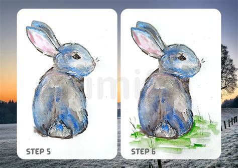 How To Draw A Bunny Step By Step How To Mimi Panda