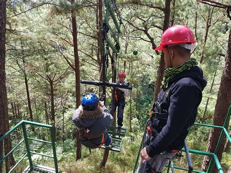 Experience Thrills At Tree Top Adventure Baguio
