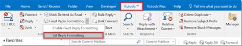 how to always reply messages in a fixed format automatically in outlook