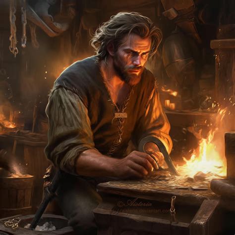 Renaissance Blacksmith By Aisteria On Deviantart