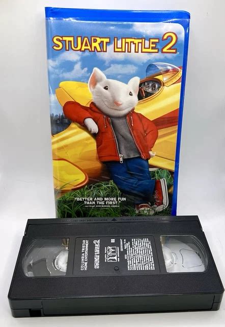 Stuart Little 2 Vhs 2002 Clamshell Michael J Fox Geena Davis