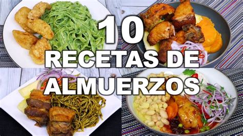10 Almuerzos FÁciles Y Deliciosas Para El MenÚ De Esta Semana Comida