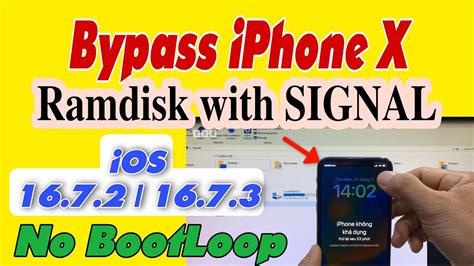 How To Bypass With SIGNAL IPhone X IOS VienthyhG YouTube